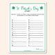St. Patrick's Day alphabet game - OhSoFestiveStudio