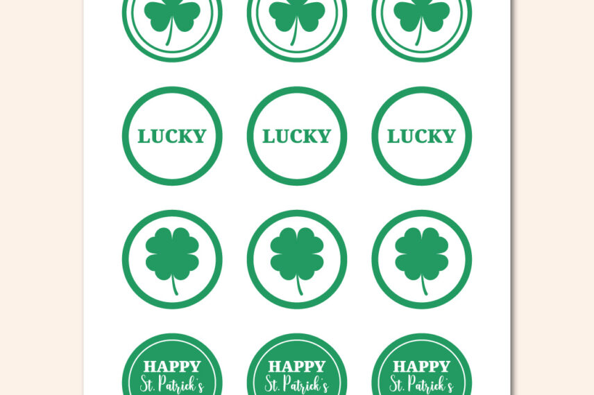 St. Patrick's Day alphabet game - OhSoFestiveStudio